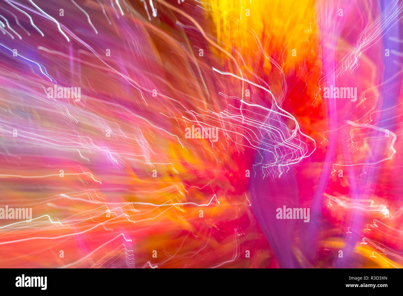 Colorful glass with blurred motion effect Stock Photo - Alamy