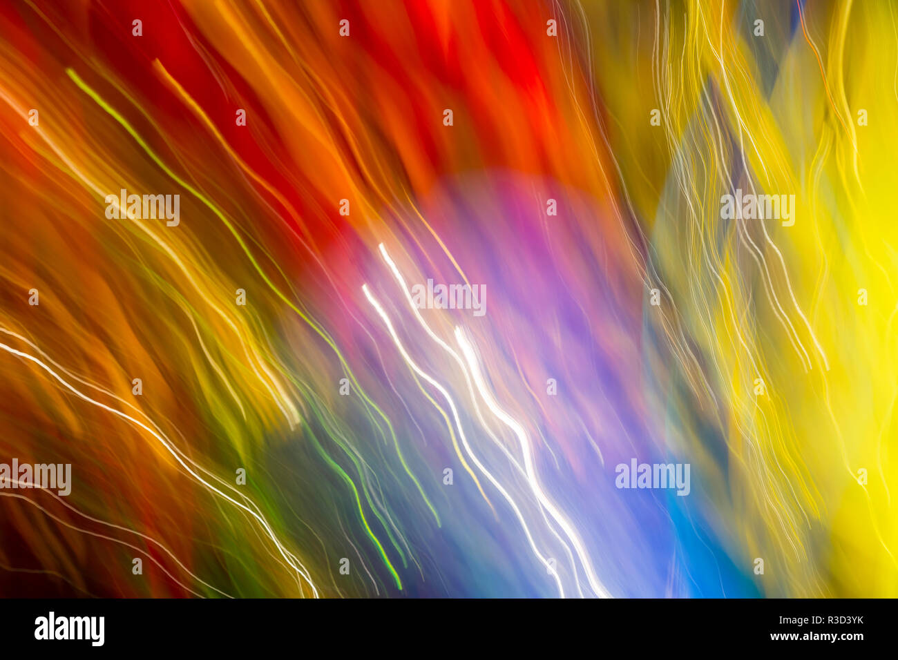 Colorful glass with blurred motion effect Stock Photo - Alamy