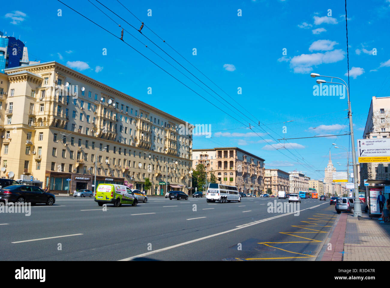 Kutuzovsky prospekt street hi-res stock photography and images - Alamy