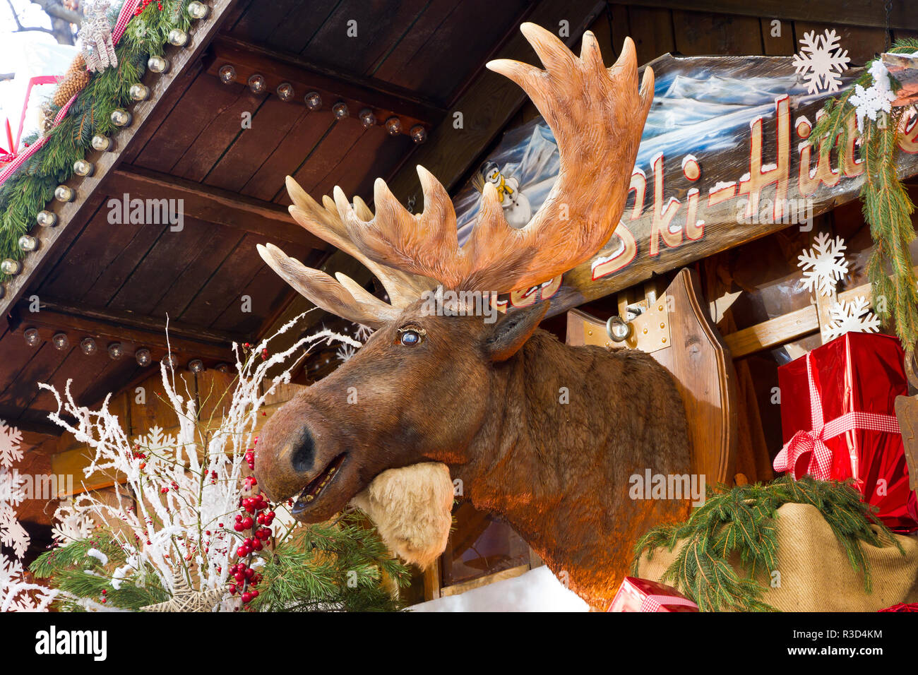 German christmas hut hi-res stock photography and images - Alamy