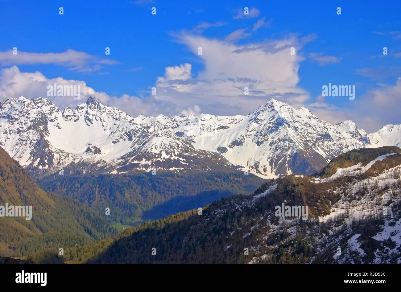bernina - bernina range 02 Stock Photo - Alamy