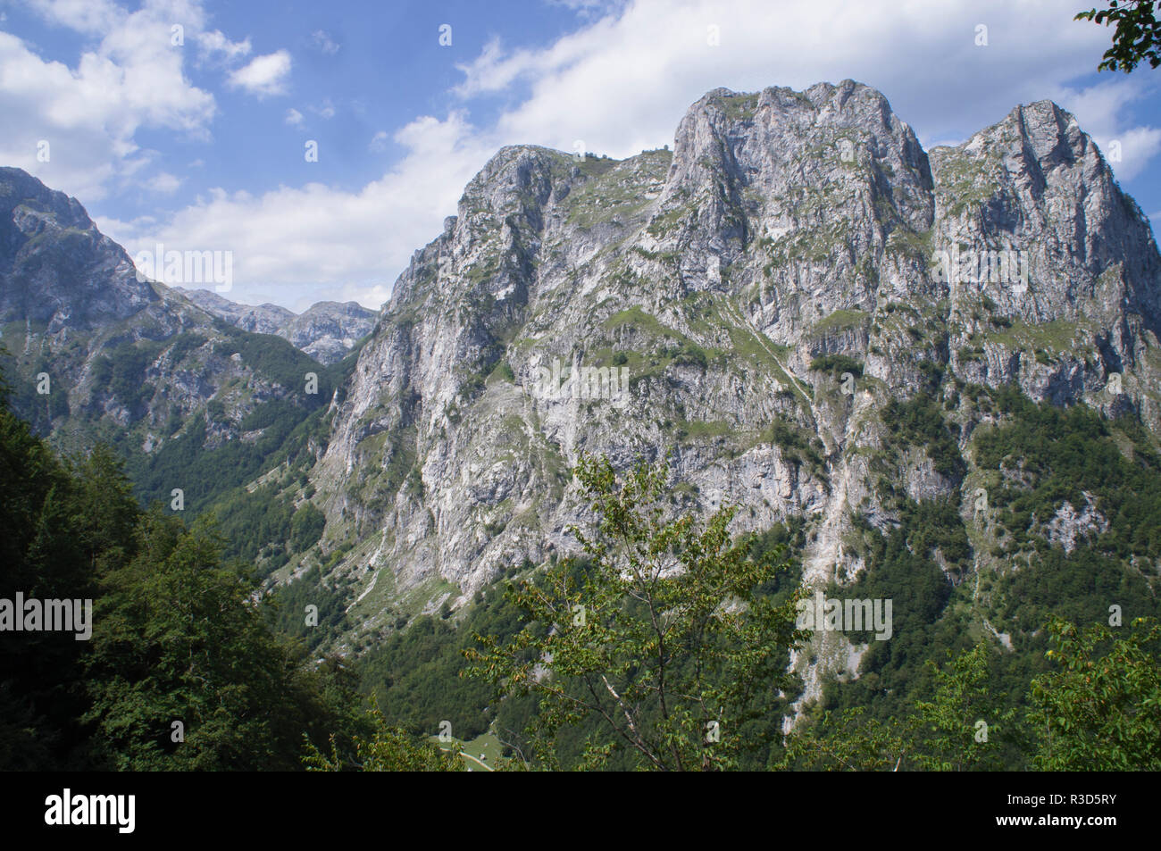 The Prokletije National park Mountains is a massif in Southeast ...