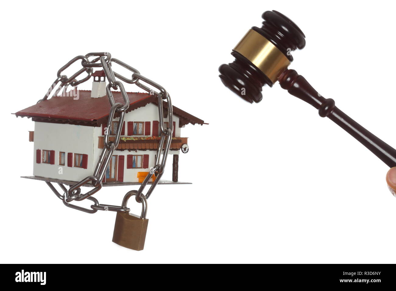 Secured for your protection hi-res stock photography and images - Alamy