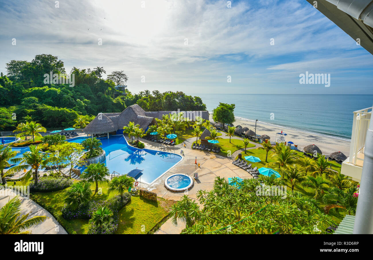 Biajo Beach, Panama, Central America - May 28th, 2017: Despite a ...