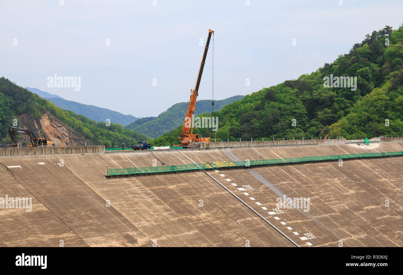 Hwacheon dam hi-res stock photography and images - Alamy