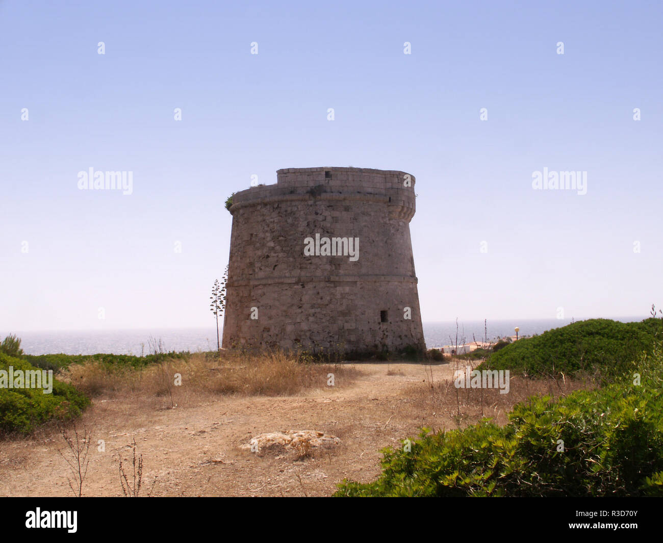 watchtower on menorca Stock Photo - Alamy