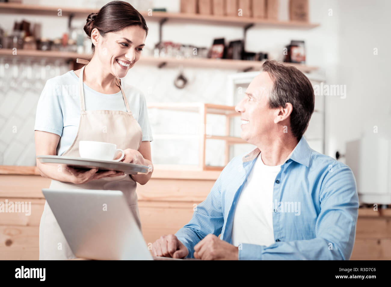 Innovative serving hi-res stock photography and images - Alamy