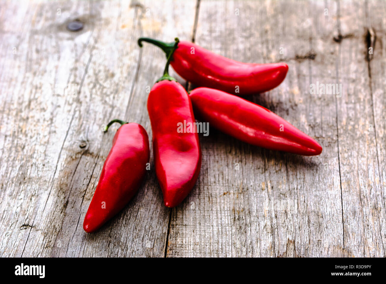 Red hot chili pepper or spicy chilli cayenne pepper, spice from mexican ...