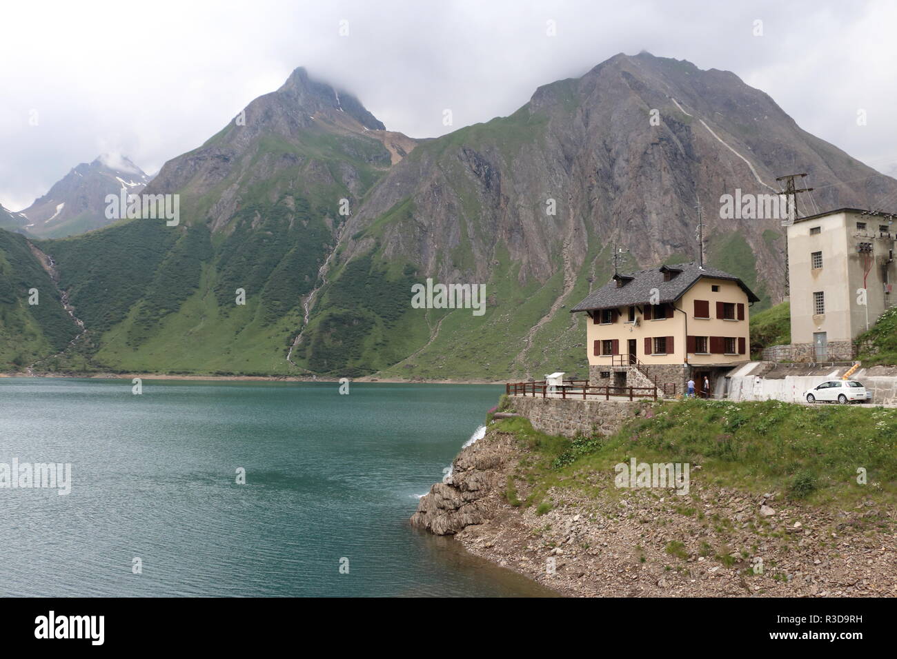 lake lago di Morasco in Italy Stock Photo - Alamy