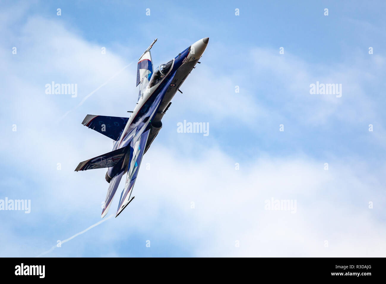 Royal Canadian Air Force CF-18 Hornet at RIAT Fairford 2018 Stock Photo ...