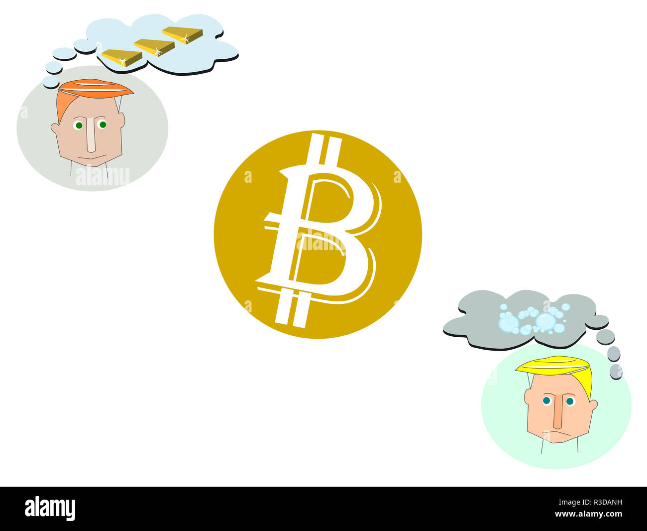 Opposite point of view Cut Out Stock Images & Pictures - Alamy