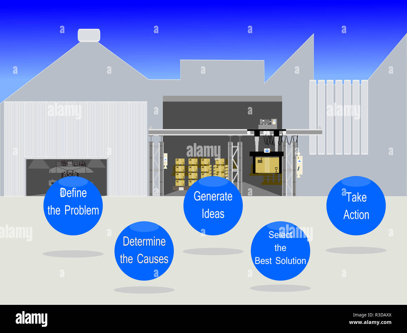 Solve industrial problems hi-res stock photography and images - Alamy