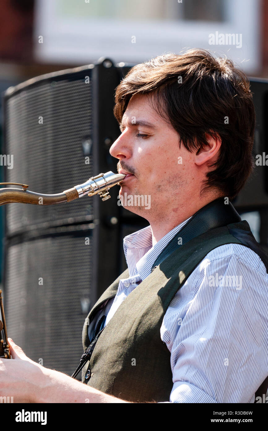 Male Sax Player High Resolution Stock Photography and Images - Alamy