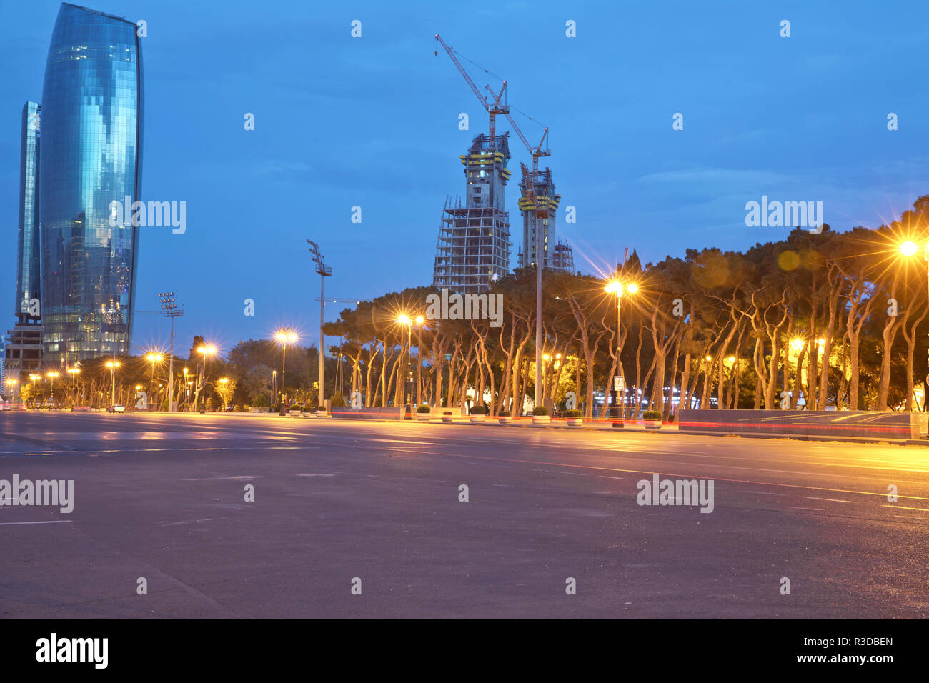 Azadlig located on the shores hi-res stock photography and images - Alamy