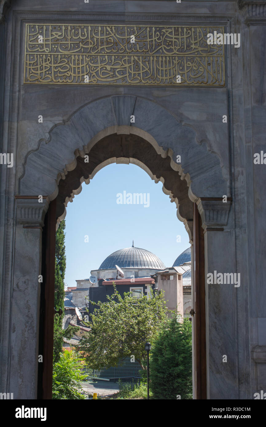 Example Ottoman Gate architecture of Felicity the entrance Stock Photo ...