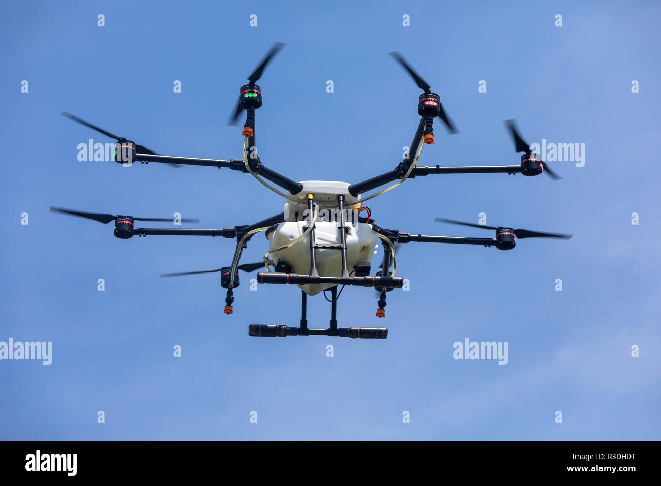 Thessaloniki, Greece - June 21, 2018: Professional agriculture drone on ...