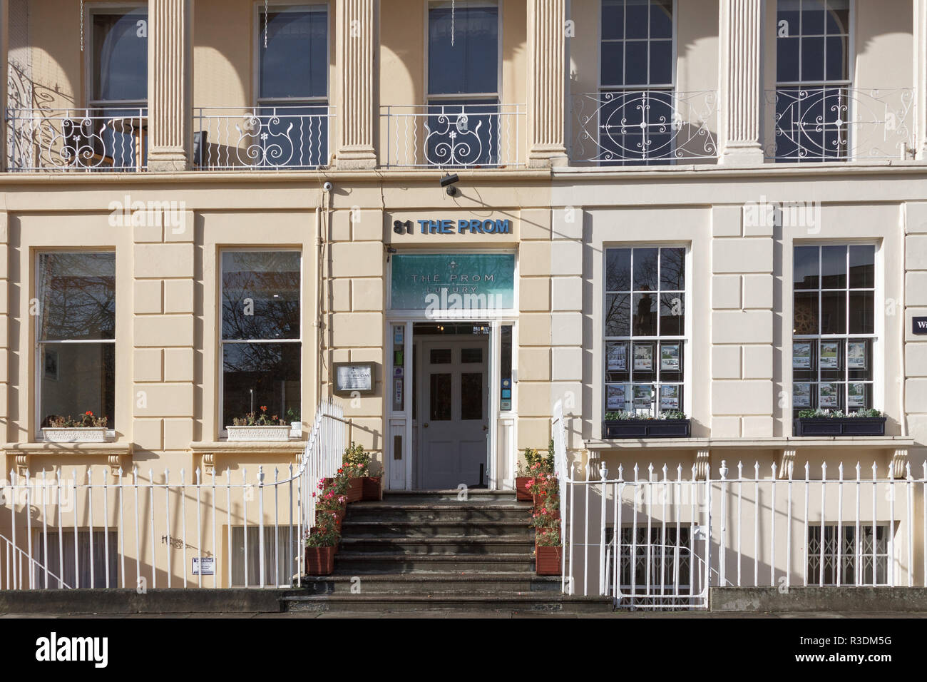 Regency building offices, The Promenade, Cheltenham Stock Photo - Alamy