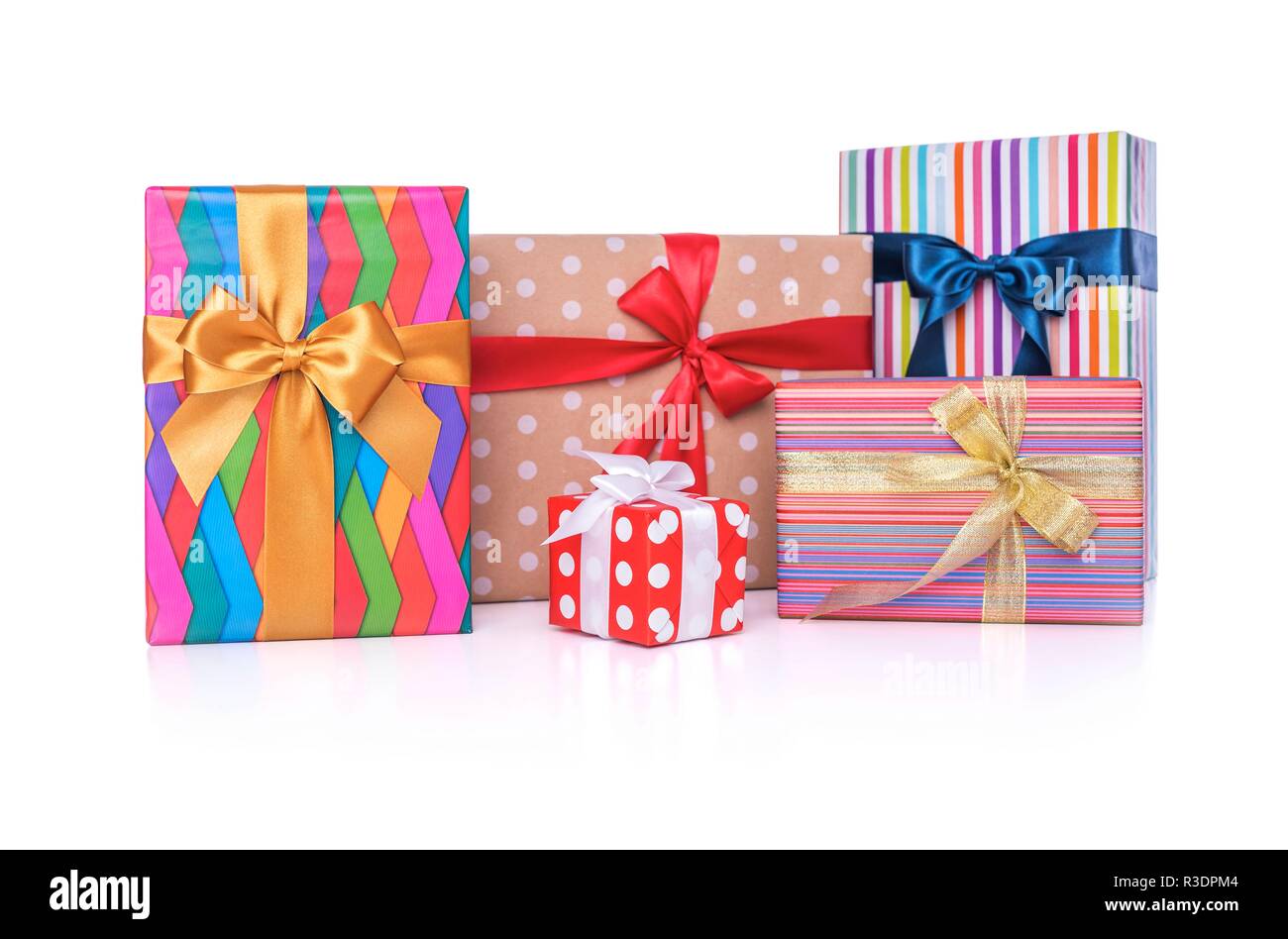 Confetti white background Cut Out Stock Images & Pictures - Alamy