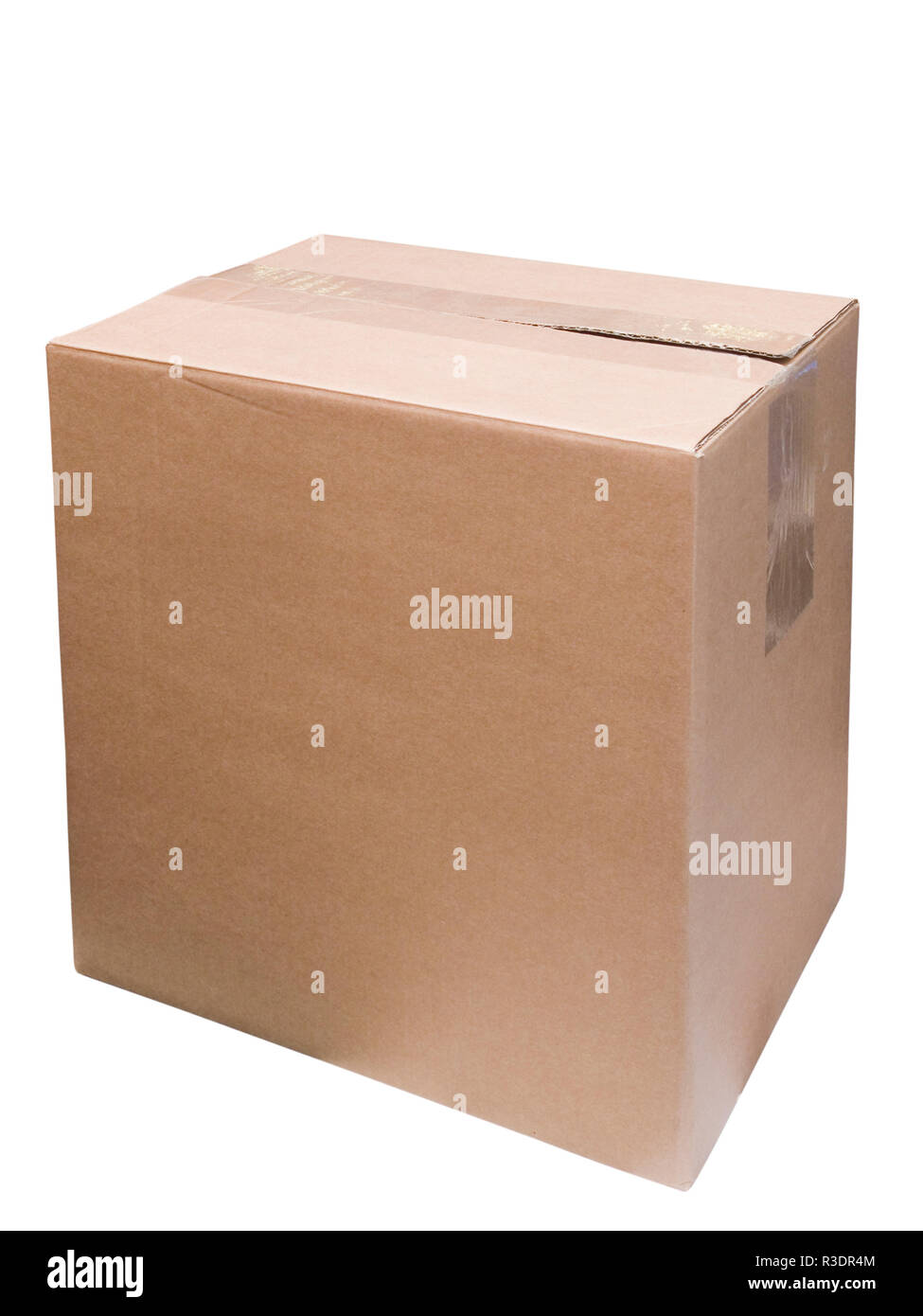 brown box cut open Stock Photo - Alamy