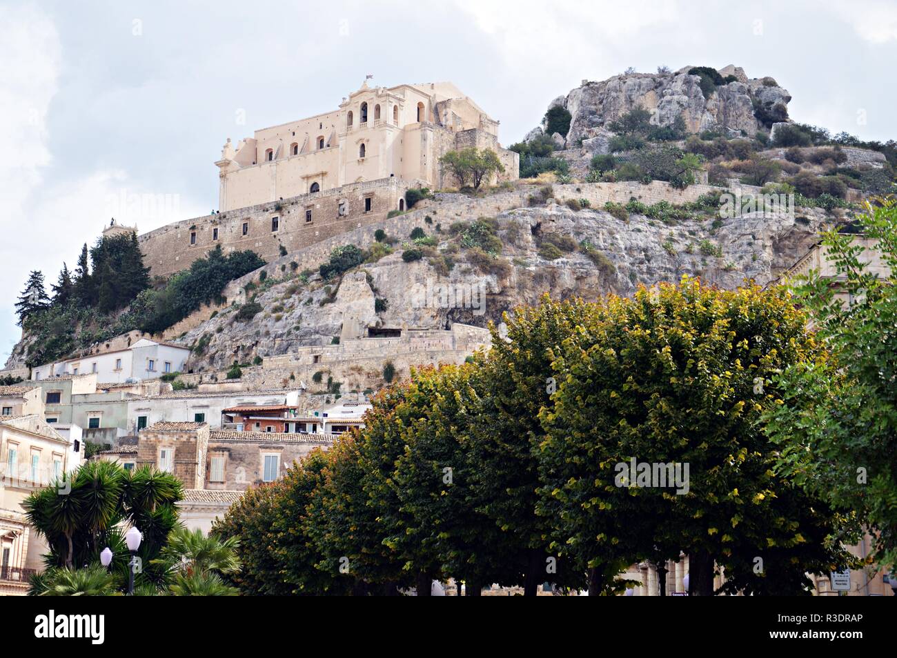 Scicli, a Sicilian town Stock Photo - Alamy