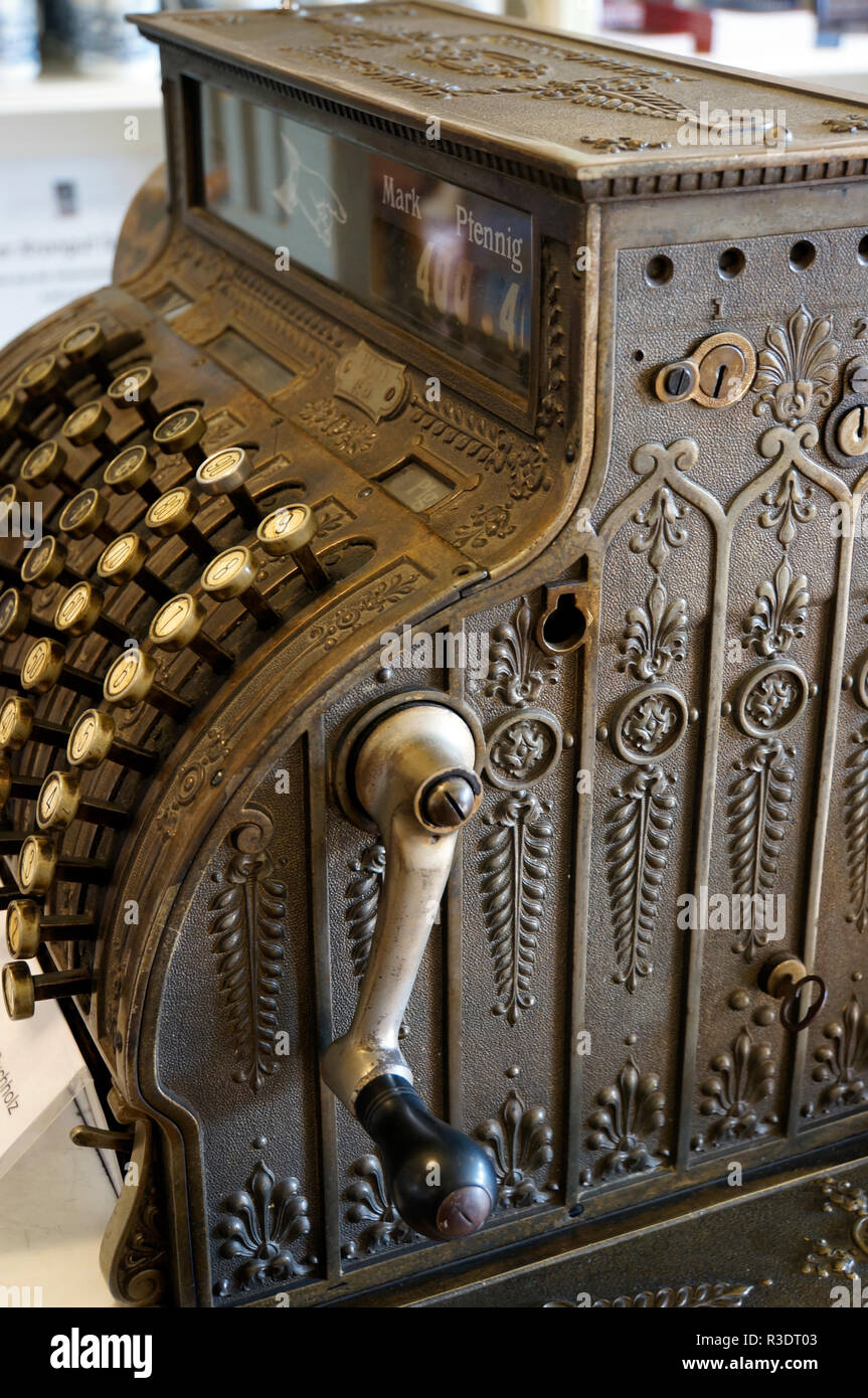 Old accounting machine hi-res stock photography and images - Alamy