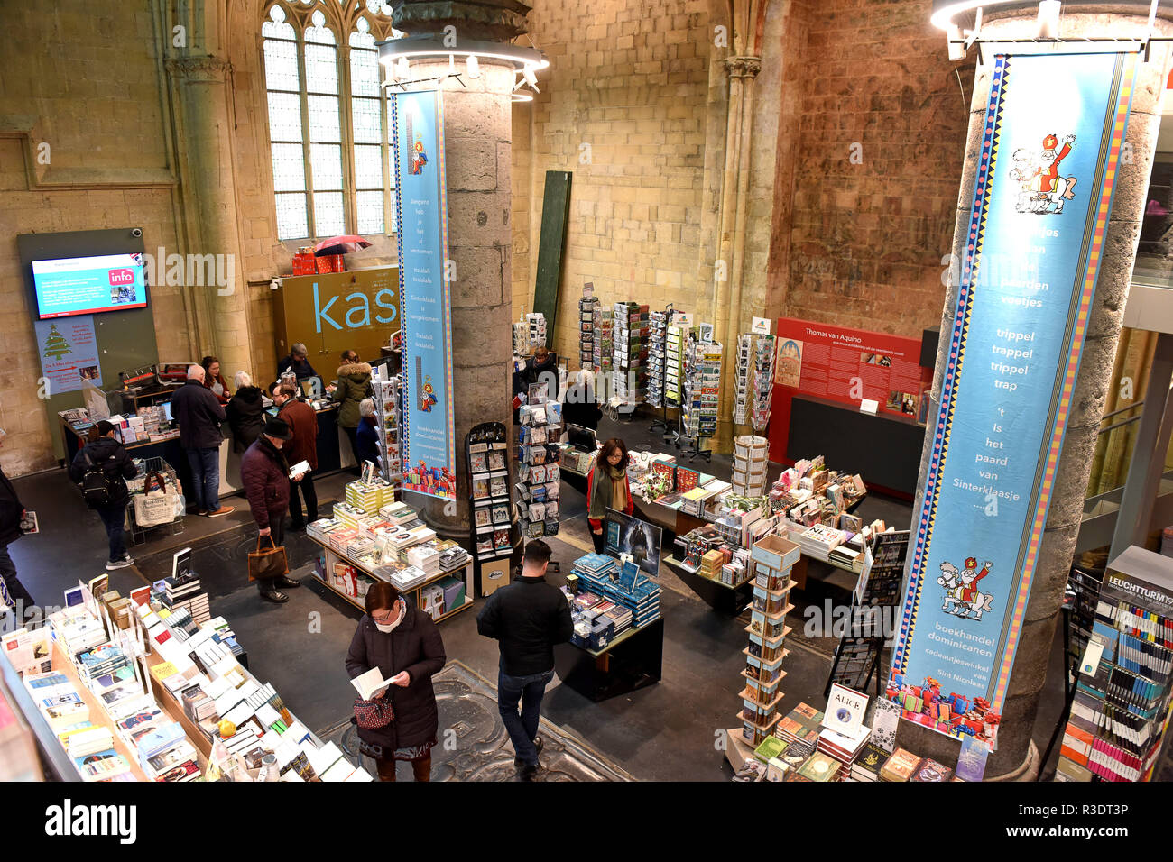 The former Dominican church converted into Selexyz Bookstore in ...