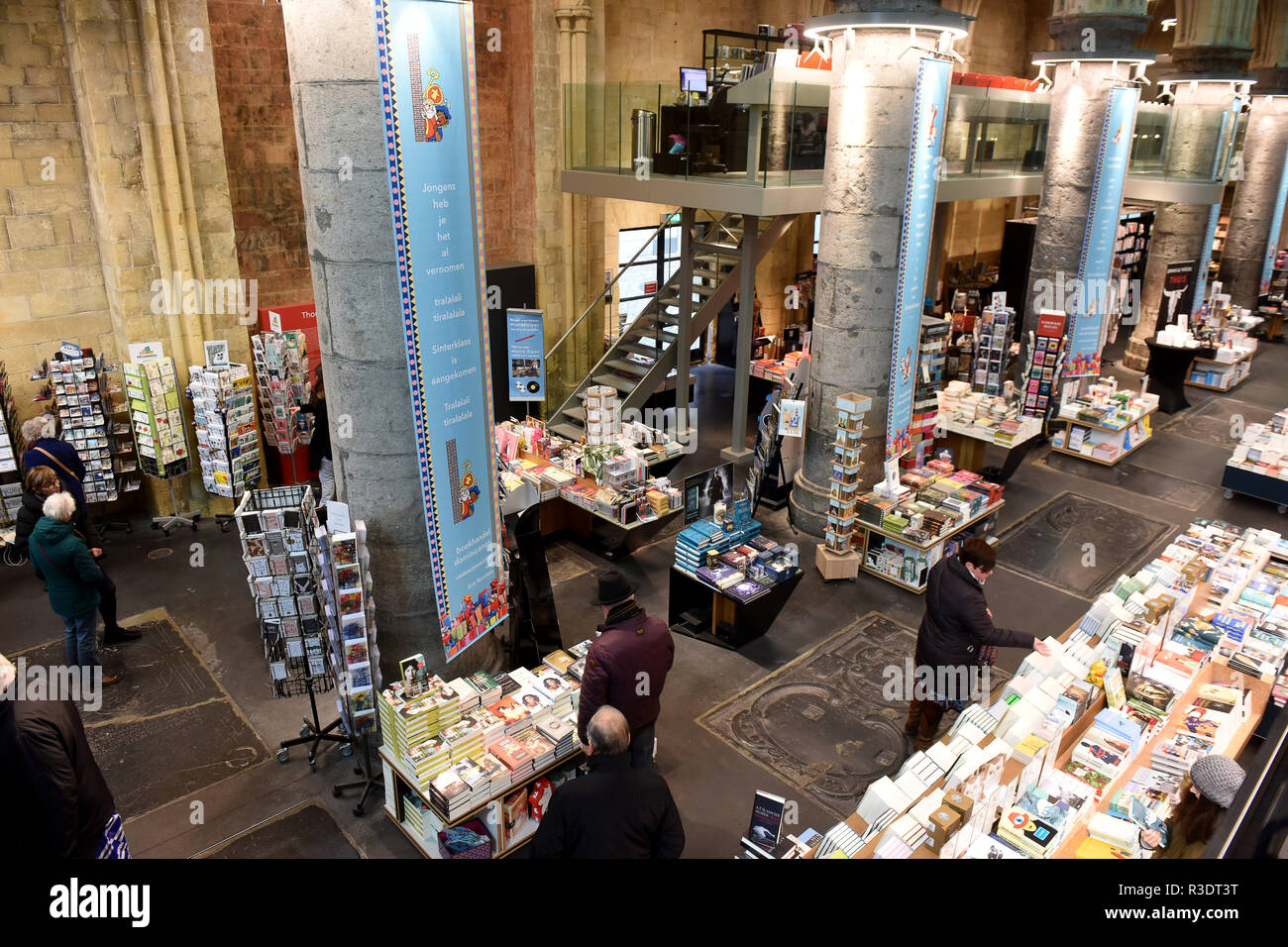 The former Dominican church converted into Selexyz Bookstore in ...