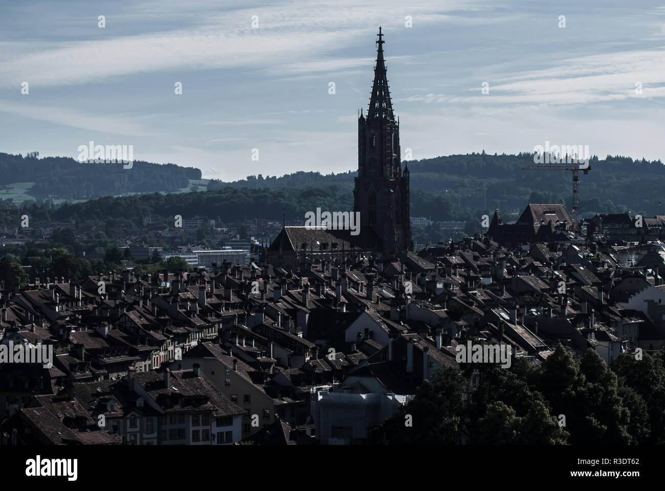 The beautiful cityscape over the capital Bern, Switzerland Stock Photo ...