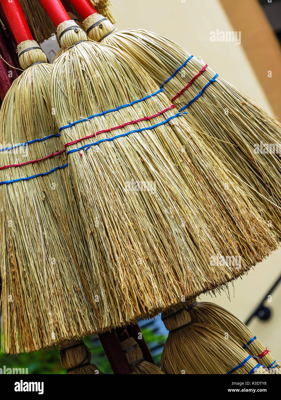 New brooms hi-res stock photography and images - Alamy