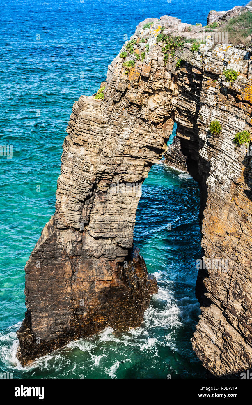 famous spanish destination,cathedrals beach (playa de las catedrales ...