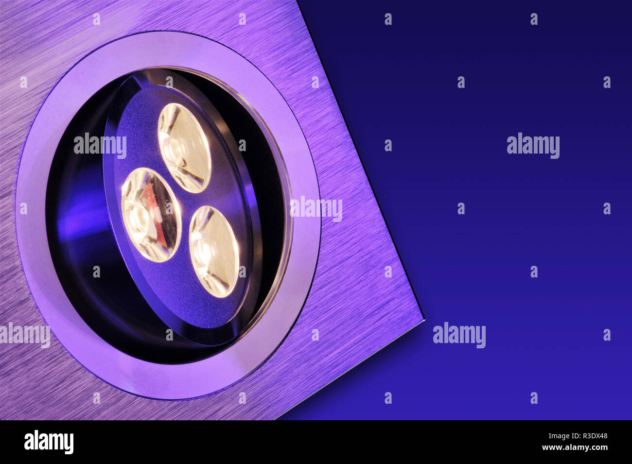 warm white triple led Stock Photo - Alamy