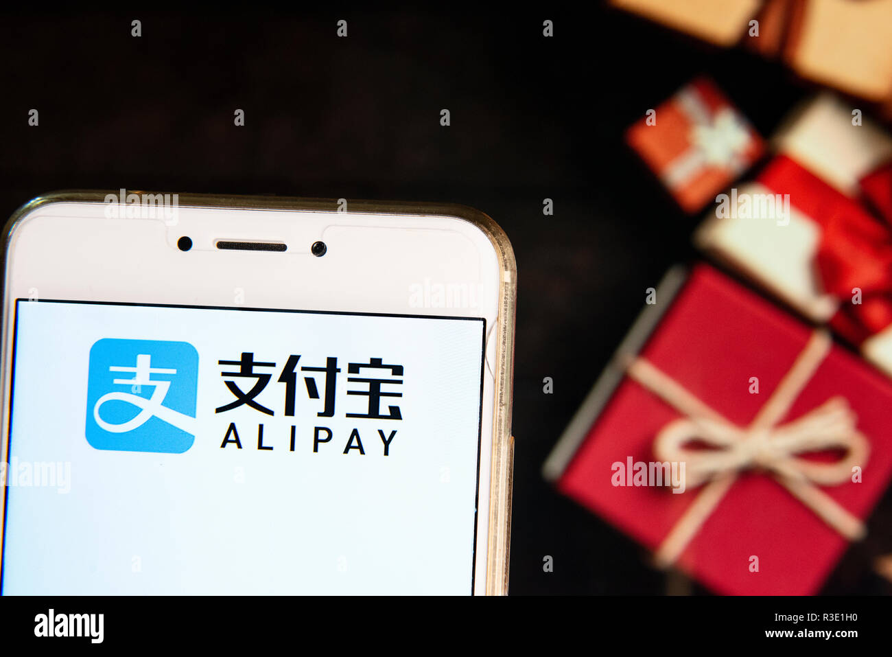 Alipay Phone High Resolution Stock Photography and Images - Alamy