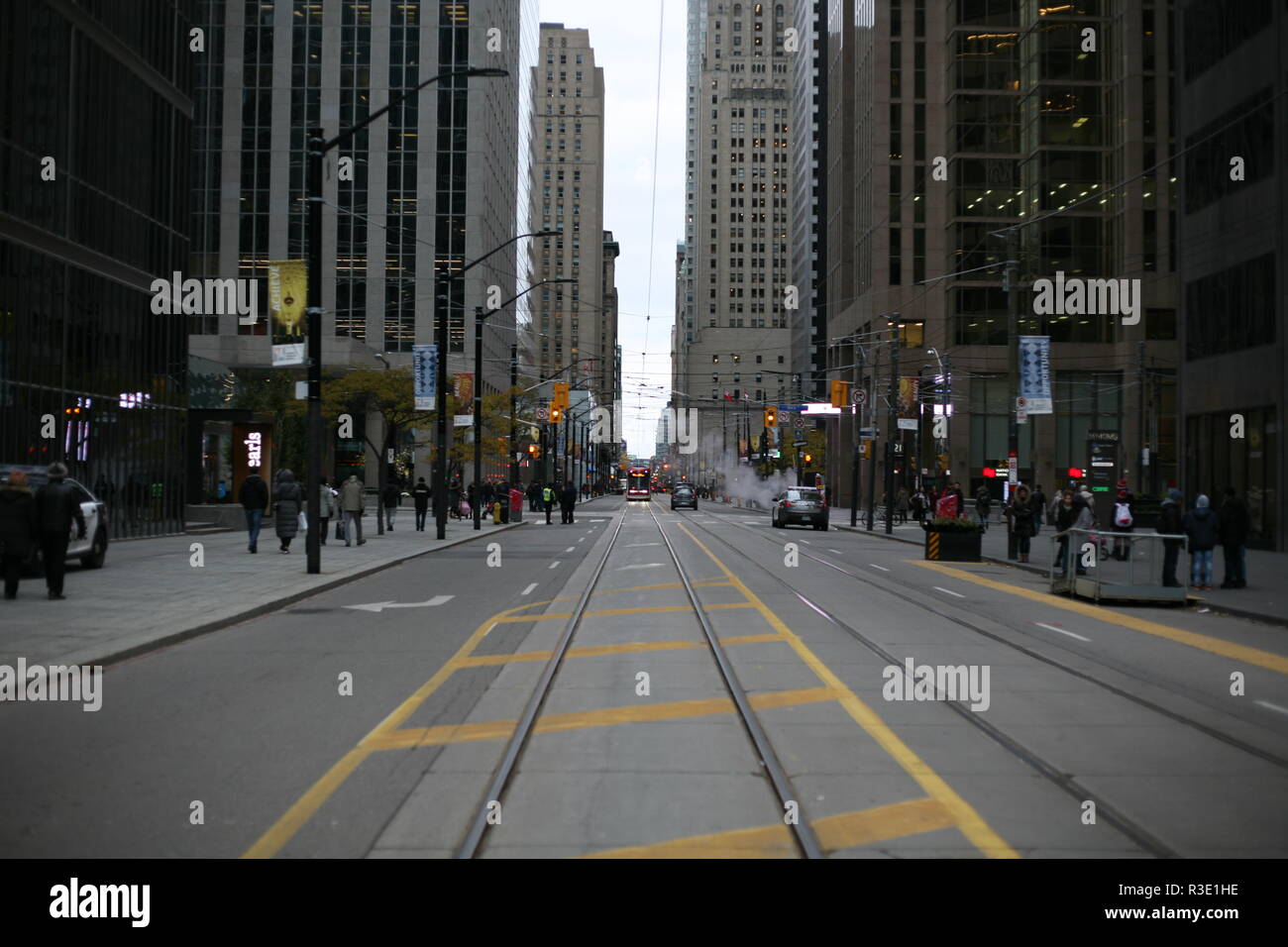 Downtown Toronto, King Street Stock Photo - Alamy