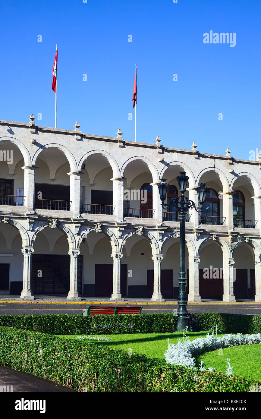 Municipalidad building arequipa hi-res stock photography and images - Alamy