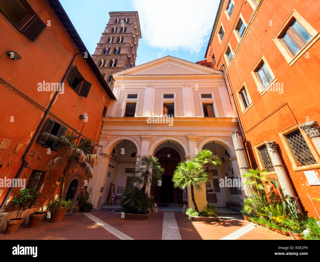 Basilica san silvestro hi-res stock photography and images - Alamy
