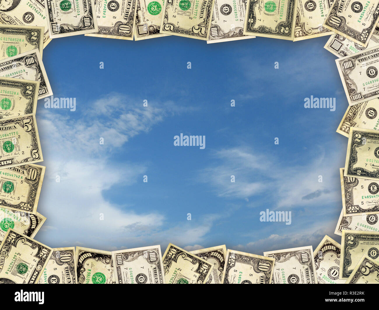 American money landscape hi-res stock photography and images - Alamy