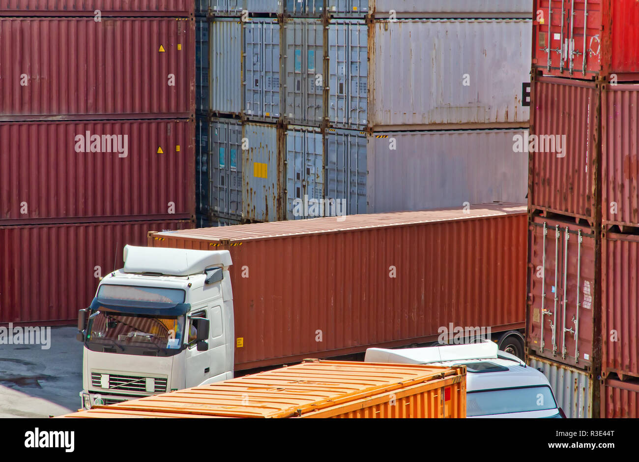 Container carriage hi-res stock photography and images - Alamy