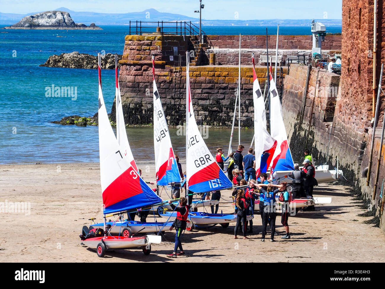 Topper sailing dinghies hi-res stock photography and images - Alamy