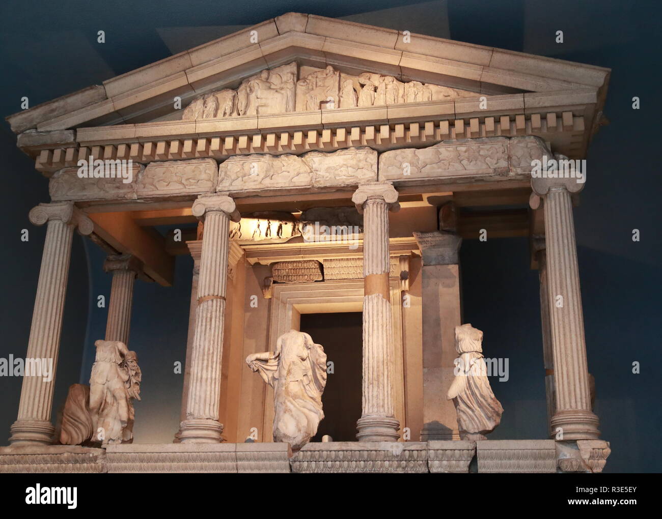 Nereid monument british museum london hi-res stock photography and ...