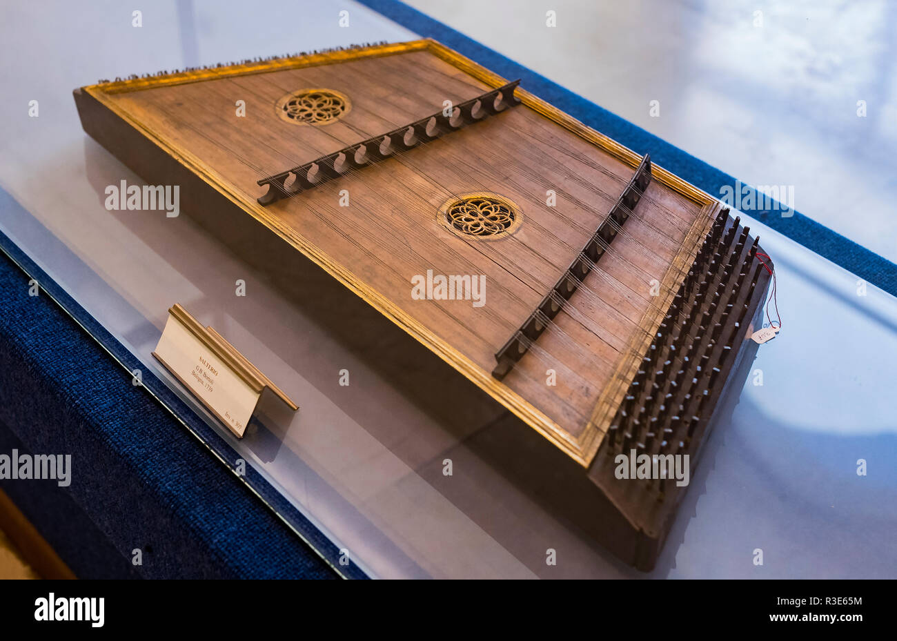 MILAN, ITALY - 6 JUNE 2018 : Exhibition of musical instruments of Milan ...