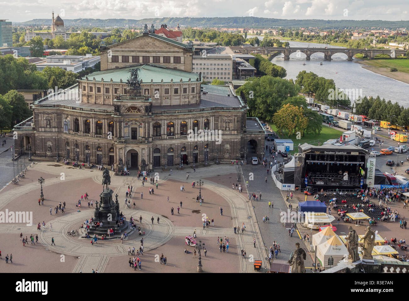 cityscapes of dresden Stock Photo - Alamy