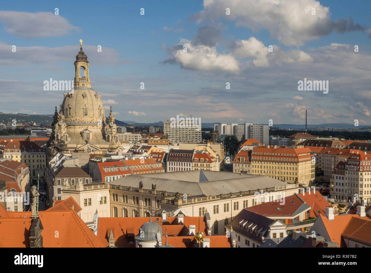 cityscapes of dresden frauenkirche Stock Photo - Alamy