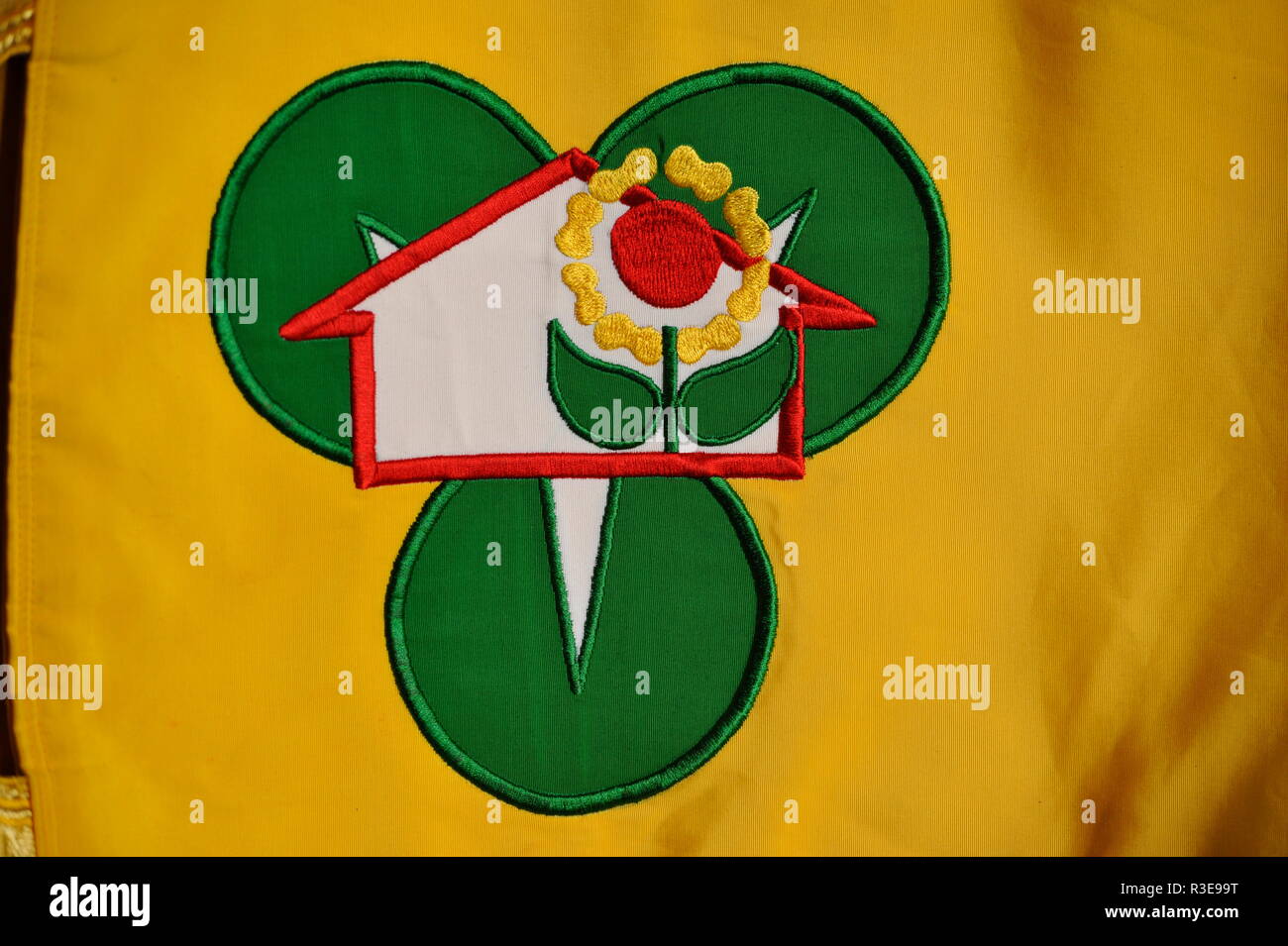 flag linden 900-year jublÃ¤um Stock Photo - Alamy