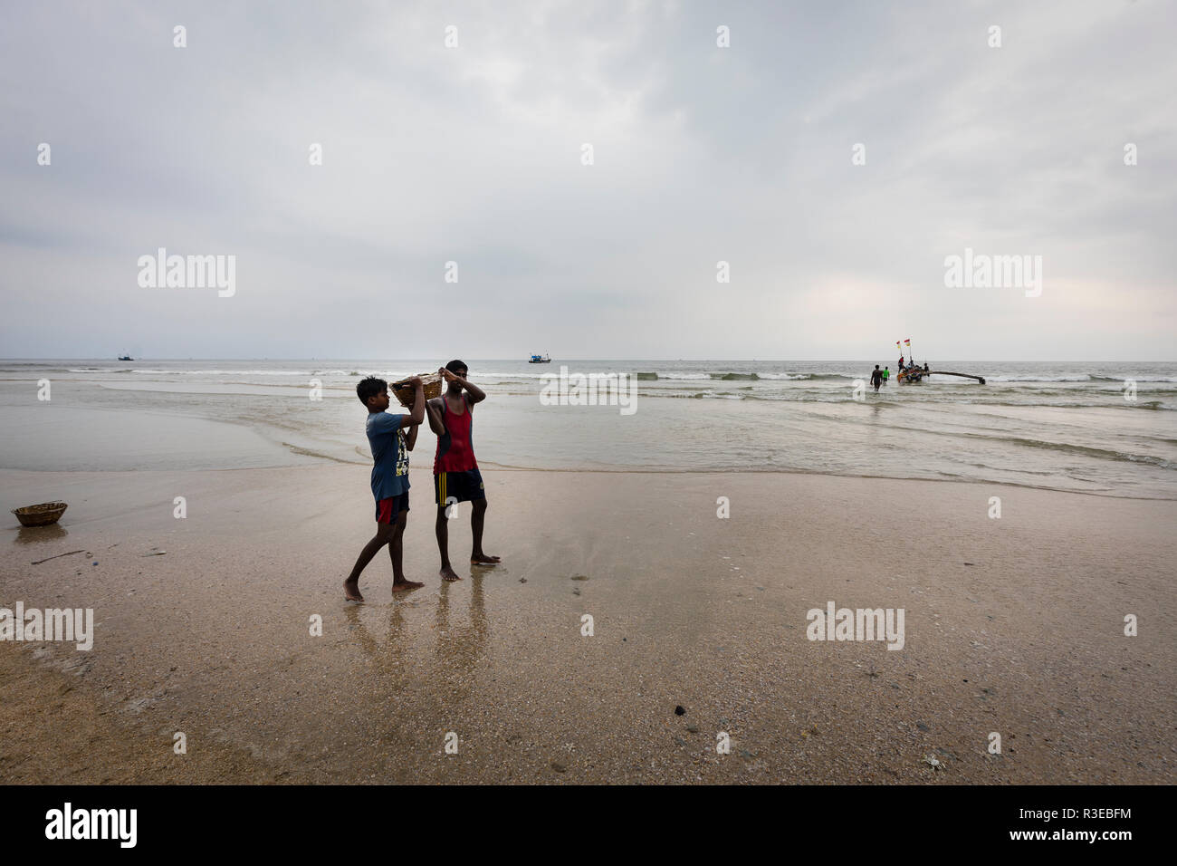 Goan beach vacation hi-res stock photography and images - Alamy