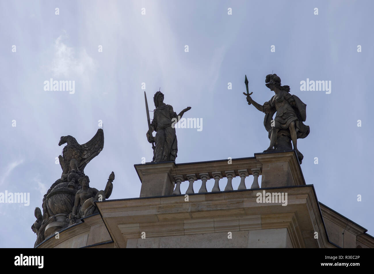 Ancient architecture in former East Berlin, Germany Stock Photo - Alamy