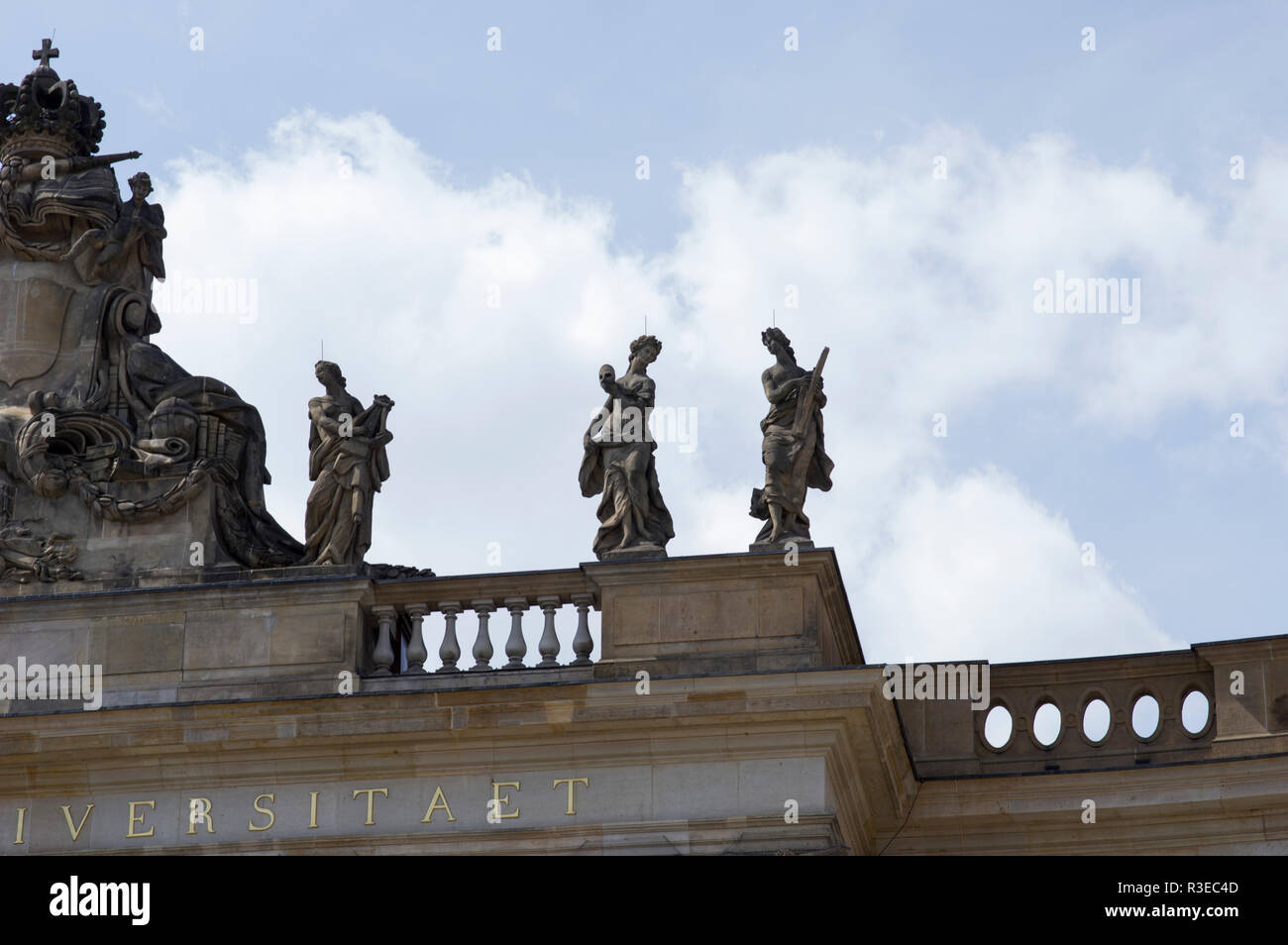 Ancient architecture in former East Berlin, Germany Stock Photo - Alamy
