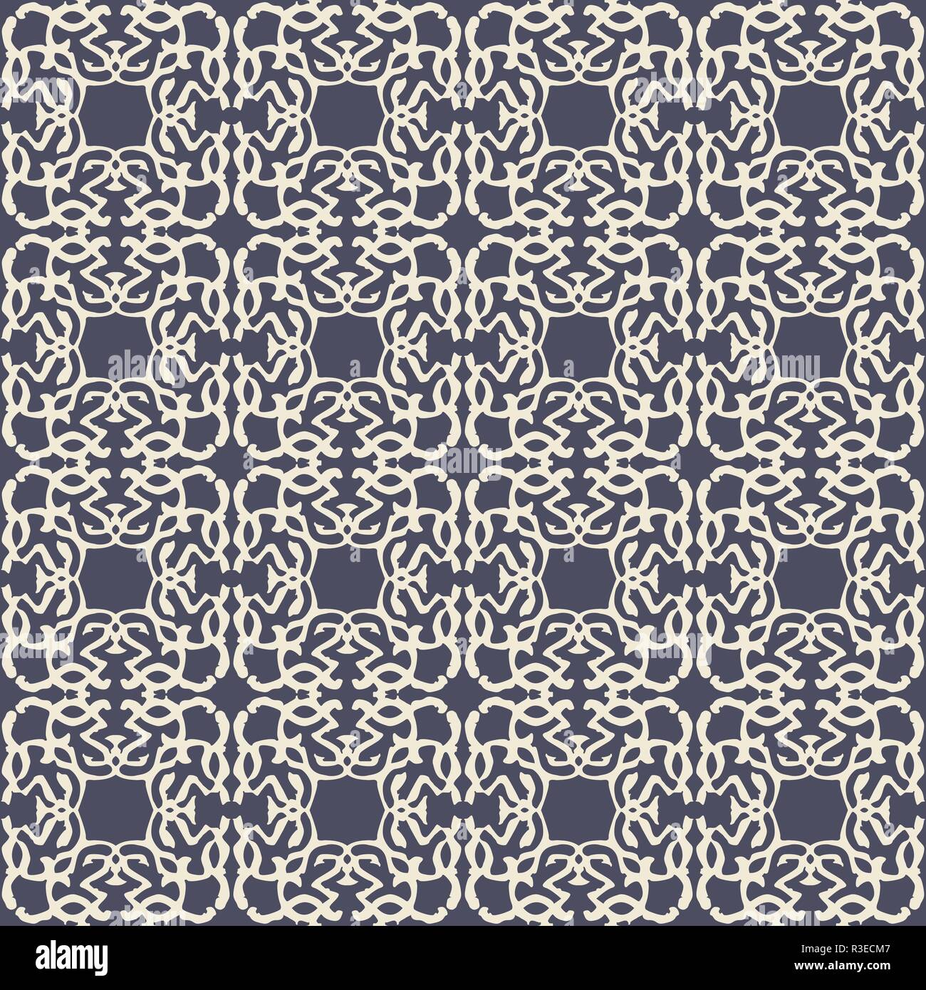 Gray royal pattern. The Seamless vector background Stock Vector Image ...
