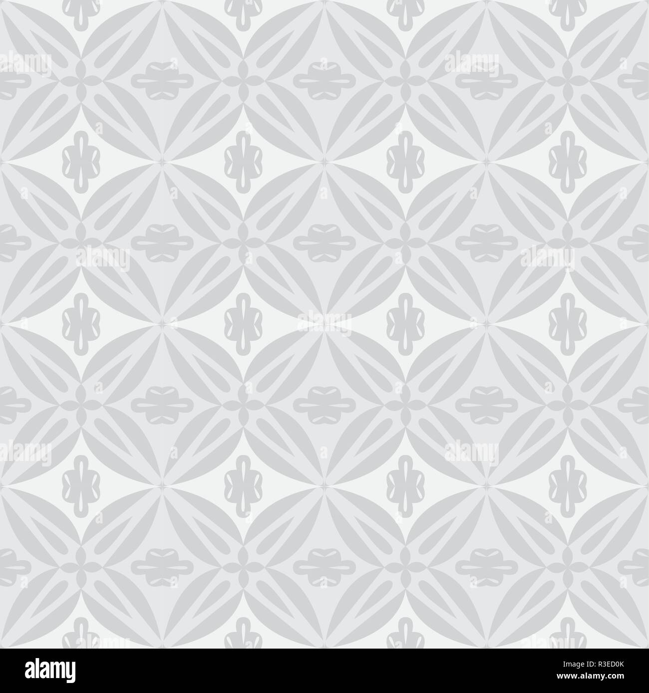Gray royal pattern. The Seamless vector background Stock Vector Image ...