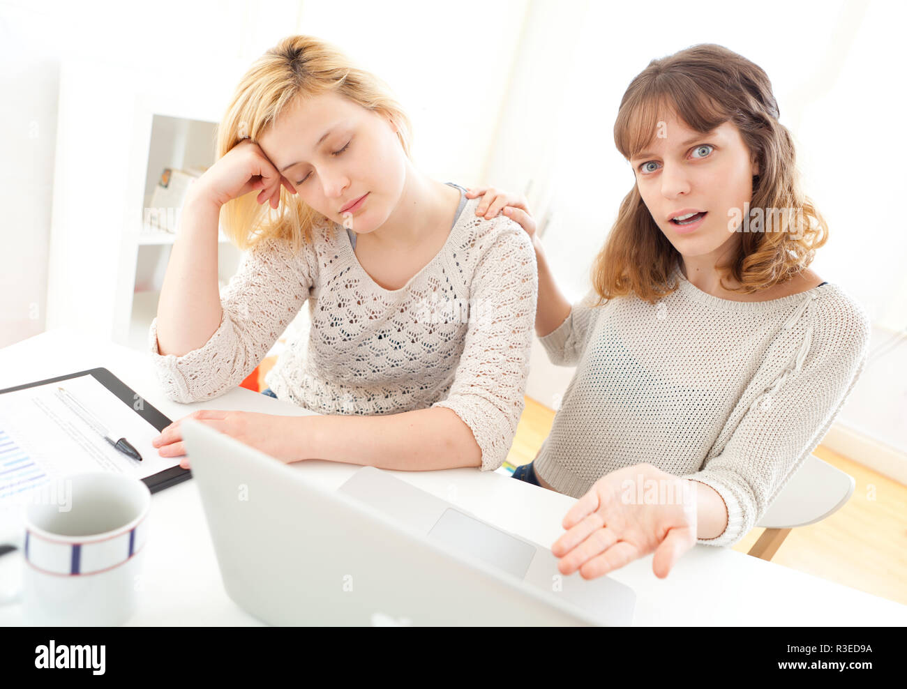 Problem youth computers young student hi-res stock photography and ...