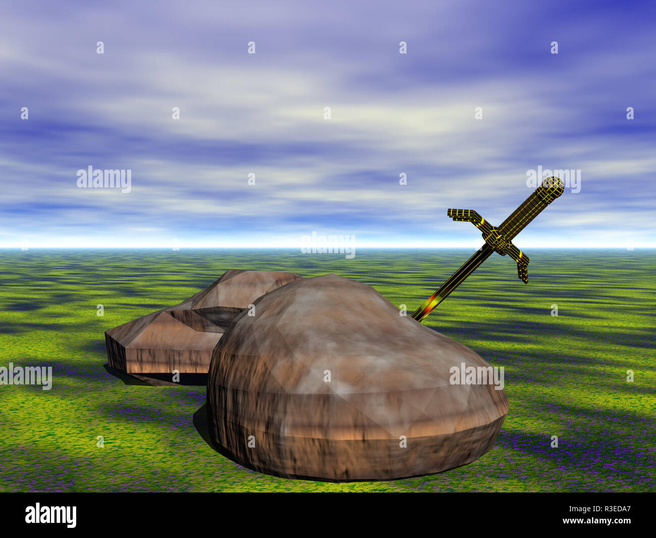 Excalibur round hi-res stock photography and images - Alamy